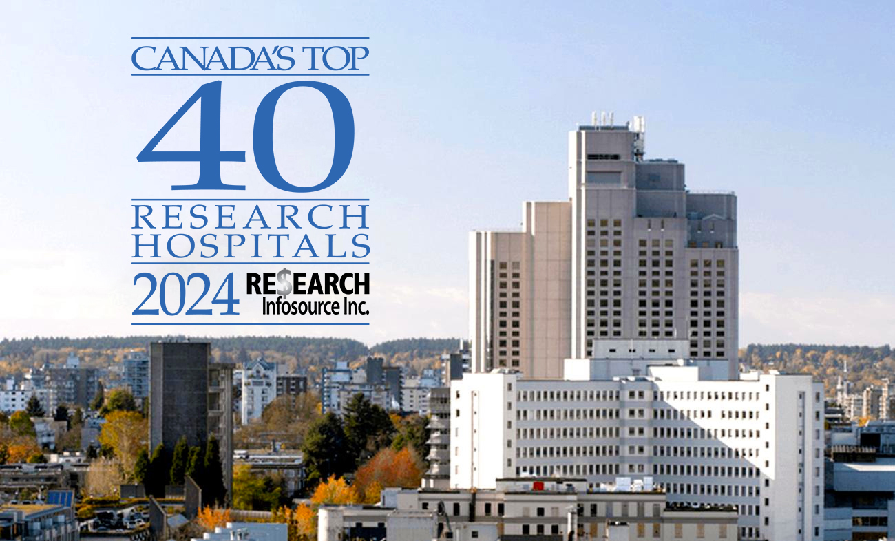 Vancouver Coastal Health Research Institute recognized as a premier ...